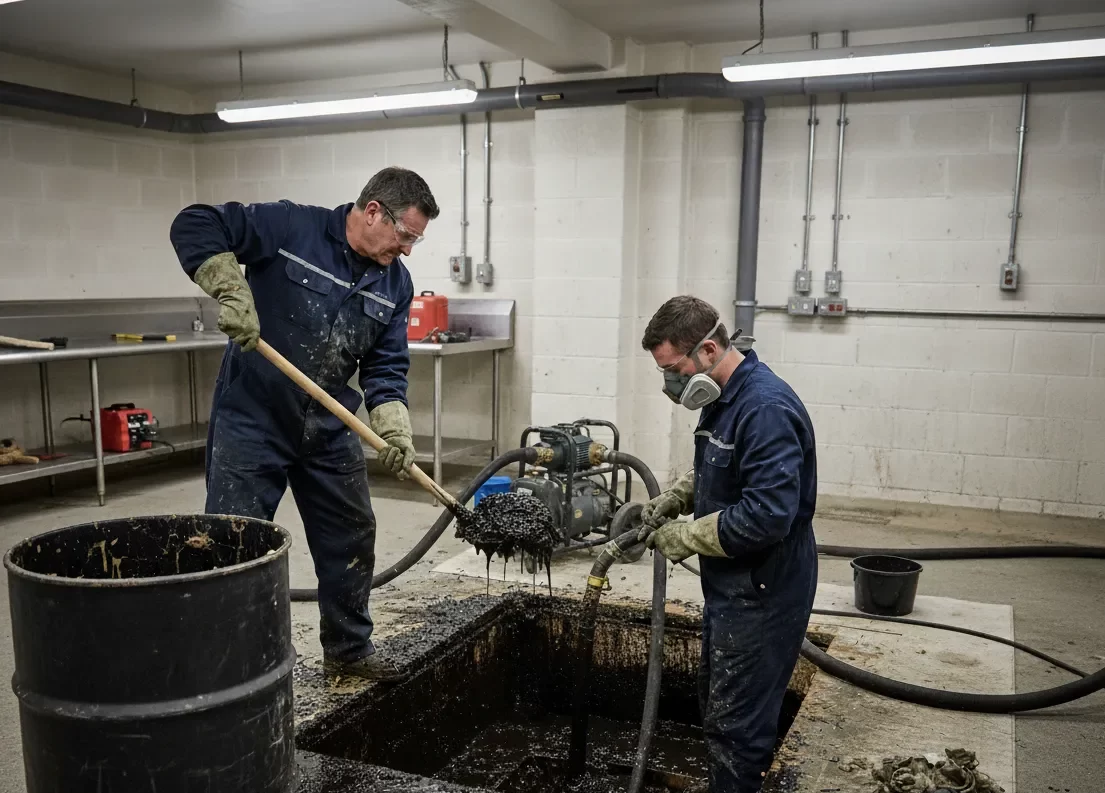 Grease Pit and Pump Maintenance in Victoria